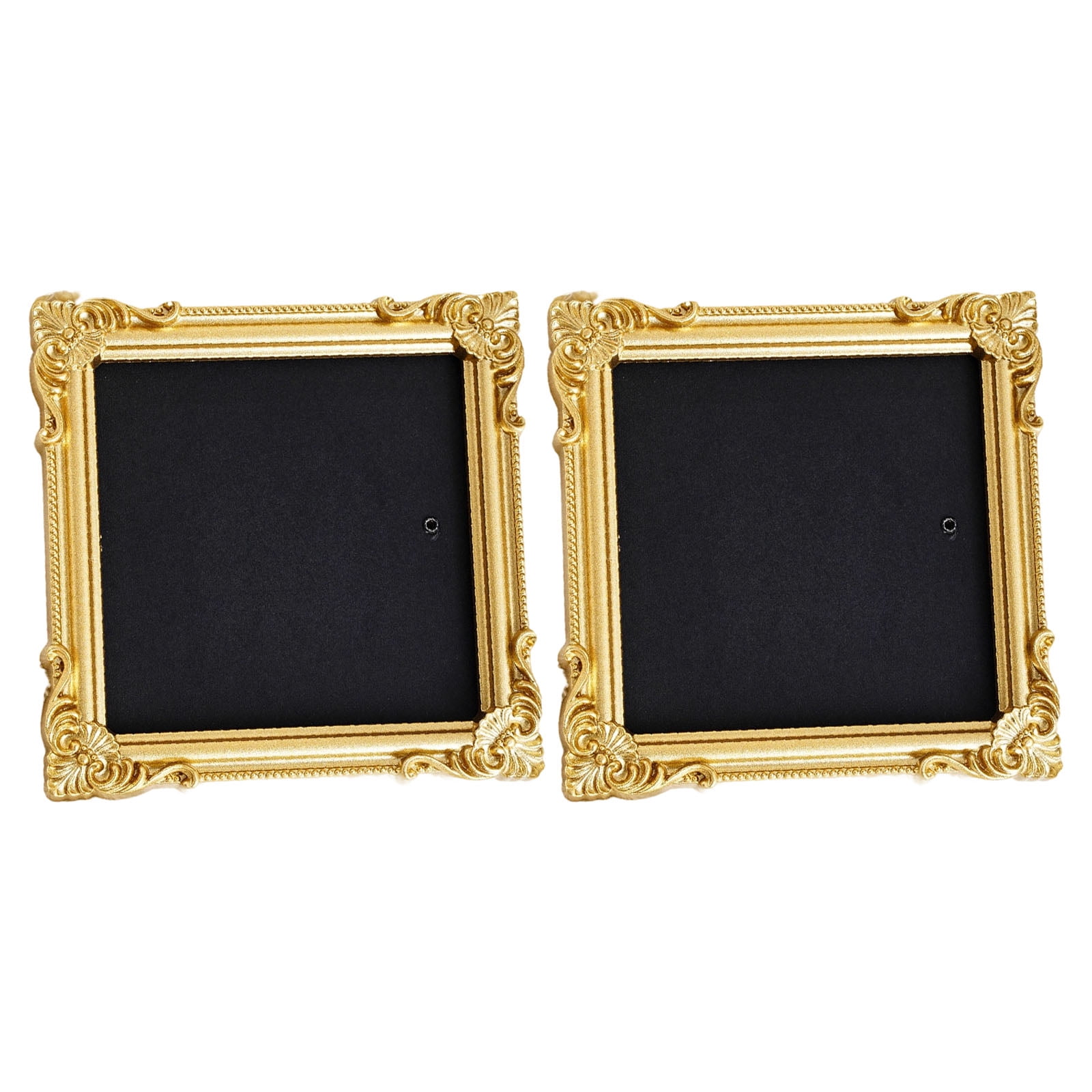 Antique Gold Small Picture Frame Resin Craft Photo Frame For Wall ...