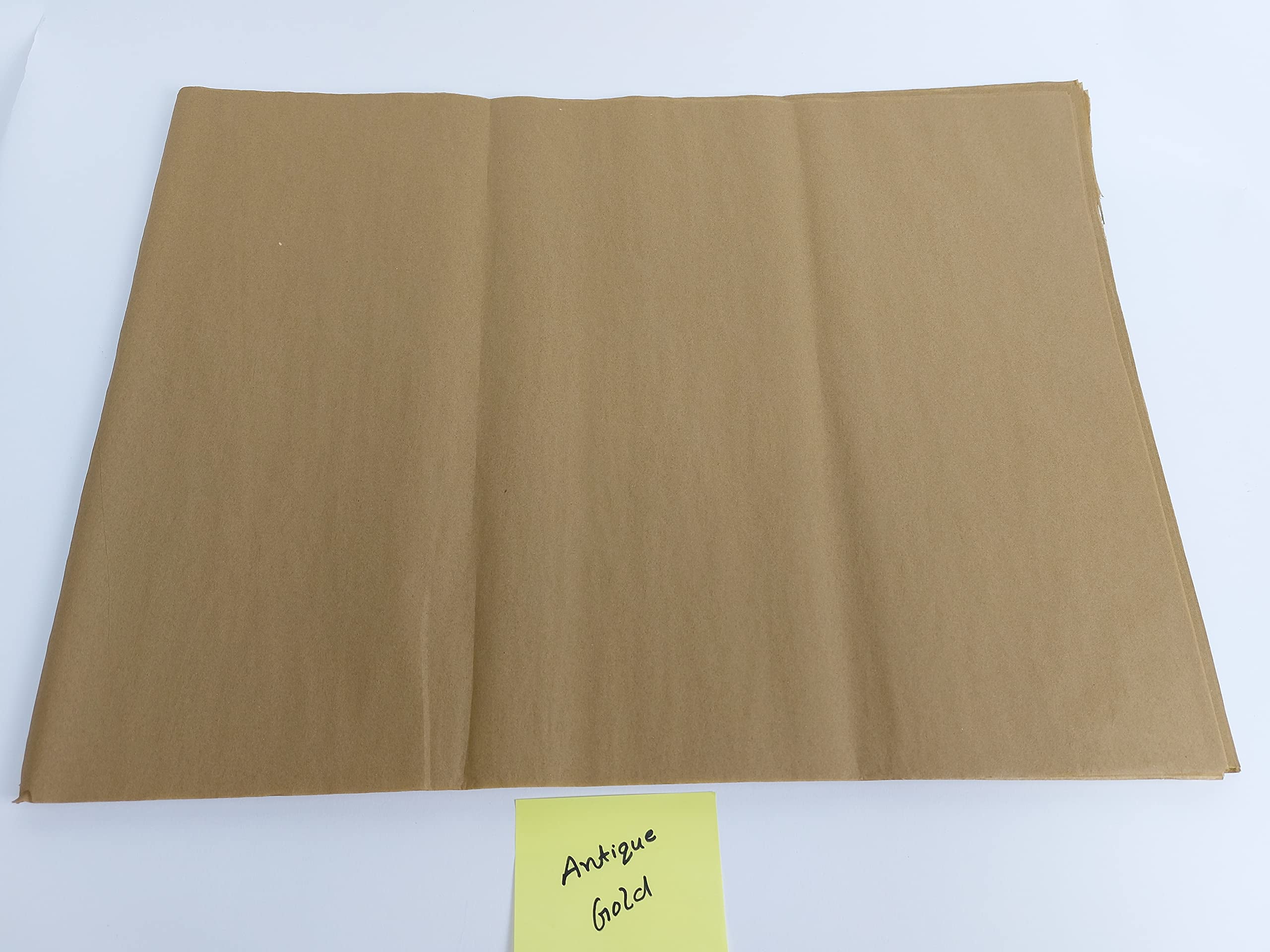 Antique Gold Tissue Paper AIF4 15 Inch X 20 Inch - 100 Sheet Pack by ...