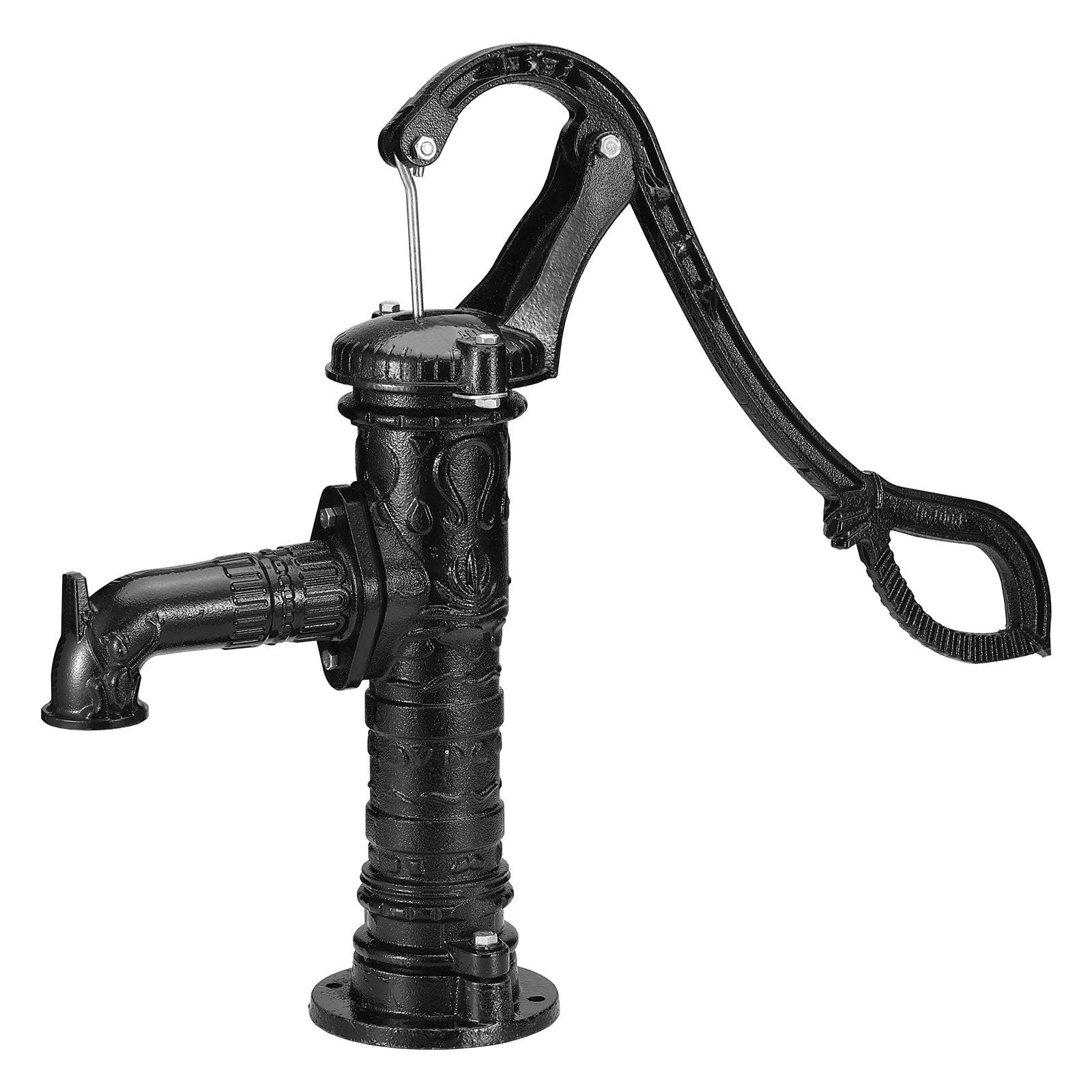 Antique Hand Water Pump w/ Pre-set 0.5" Holes for Easy Installation Old ...
