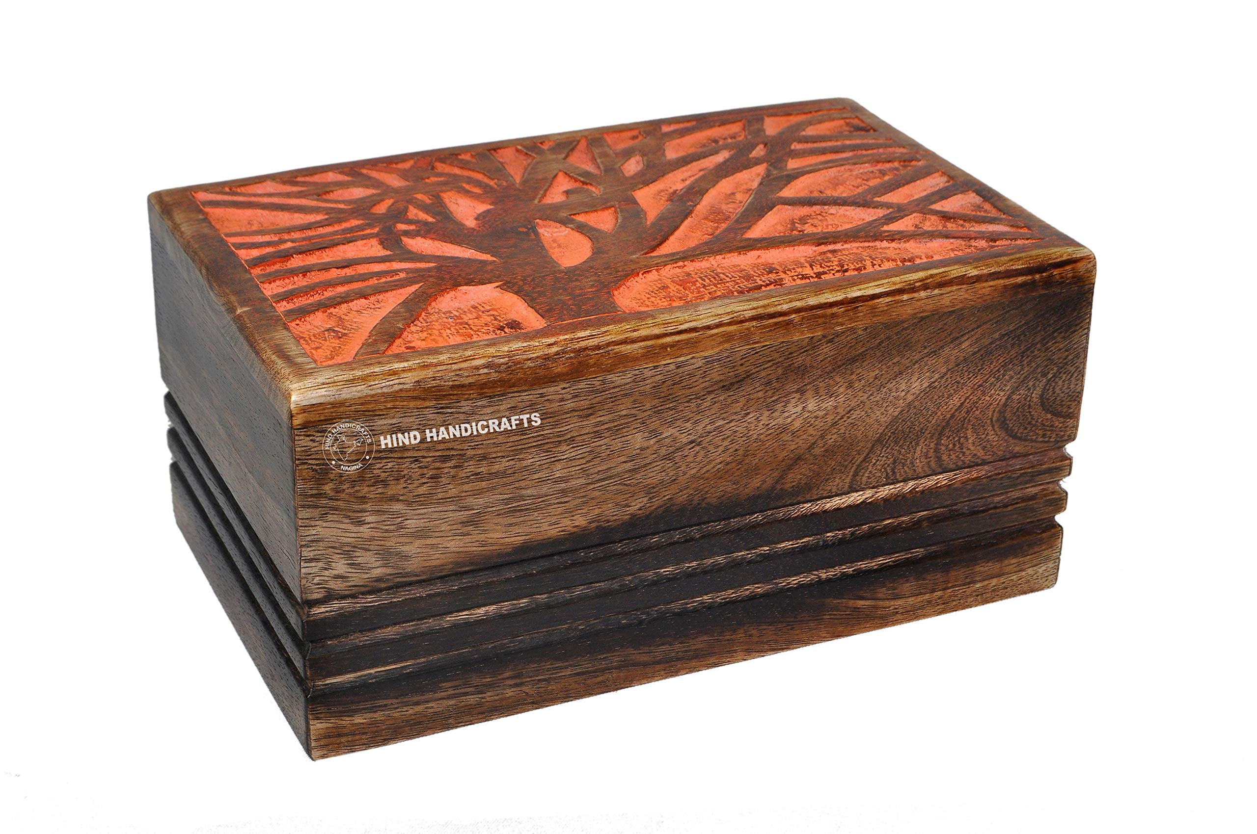 Antique Handmade & Handcrafted Rosewood Borders Engraving Wooden ...