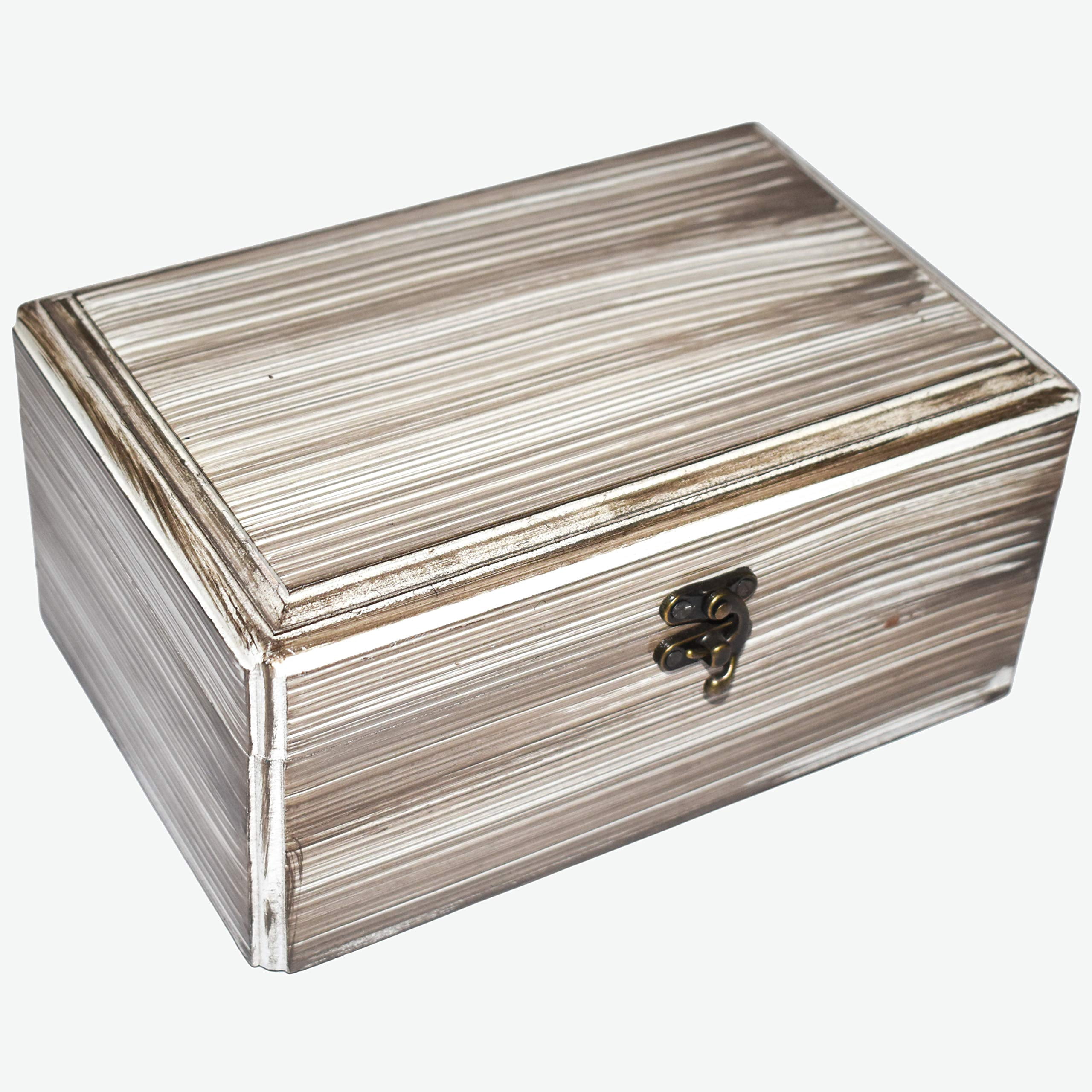 Antique Handmade Wooden Urn Engraving Handcarved Jewellery Box for ...