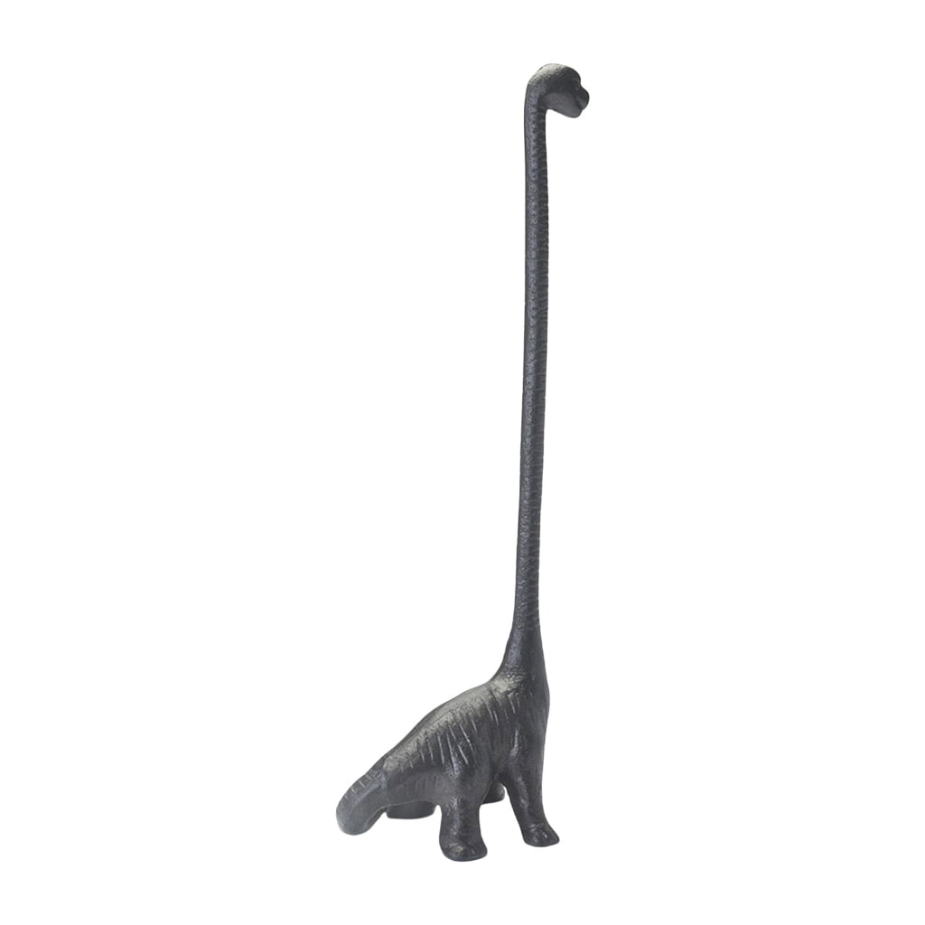 Antique Iron Dinosaur Paper Towel Rack Unique Kitchen Paper Storage ...