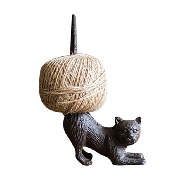 Antique Iron Rope Winder Ornaments Japanese Groceries Spool Garden DIY ...