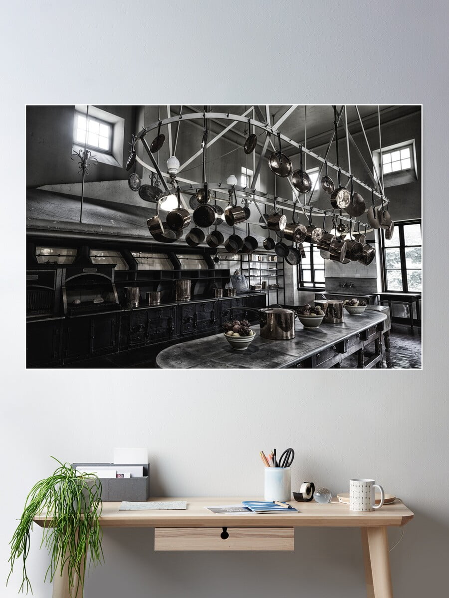 Antique Kitchen Poster Wall Art, Modern Wall Decor For Living Room ...