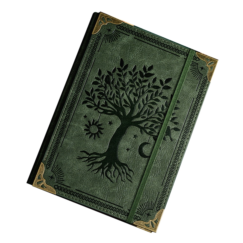 Antique Leather Journal Refillable Hardcover Notebook 240 Pages Lined ...