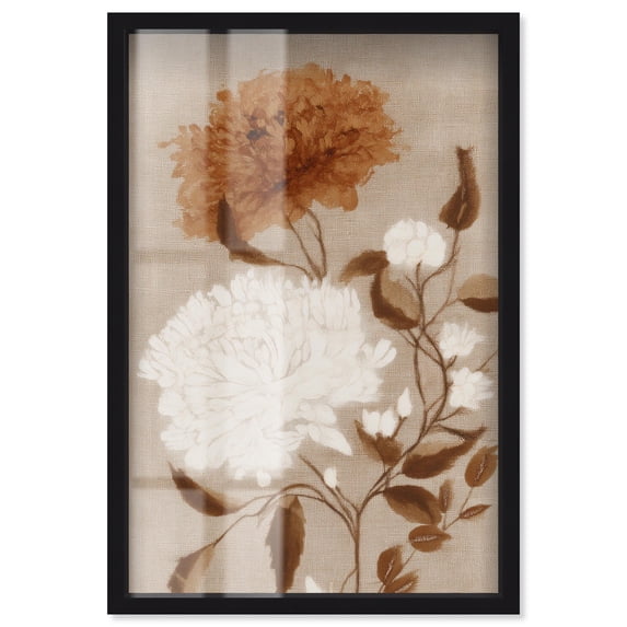 Antique Linen I Shadowbox Print Kitchen Wall Decor by Art Remedy, Black ...