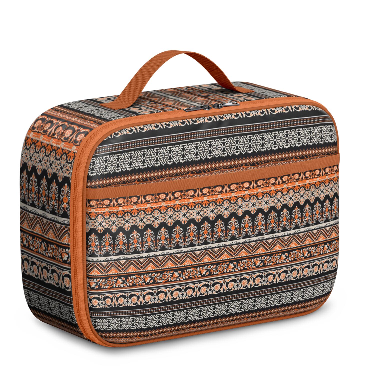 Antique Look Lunch Bag – Faded Effect Retro Style Thermal Box for ...