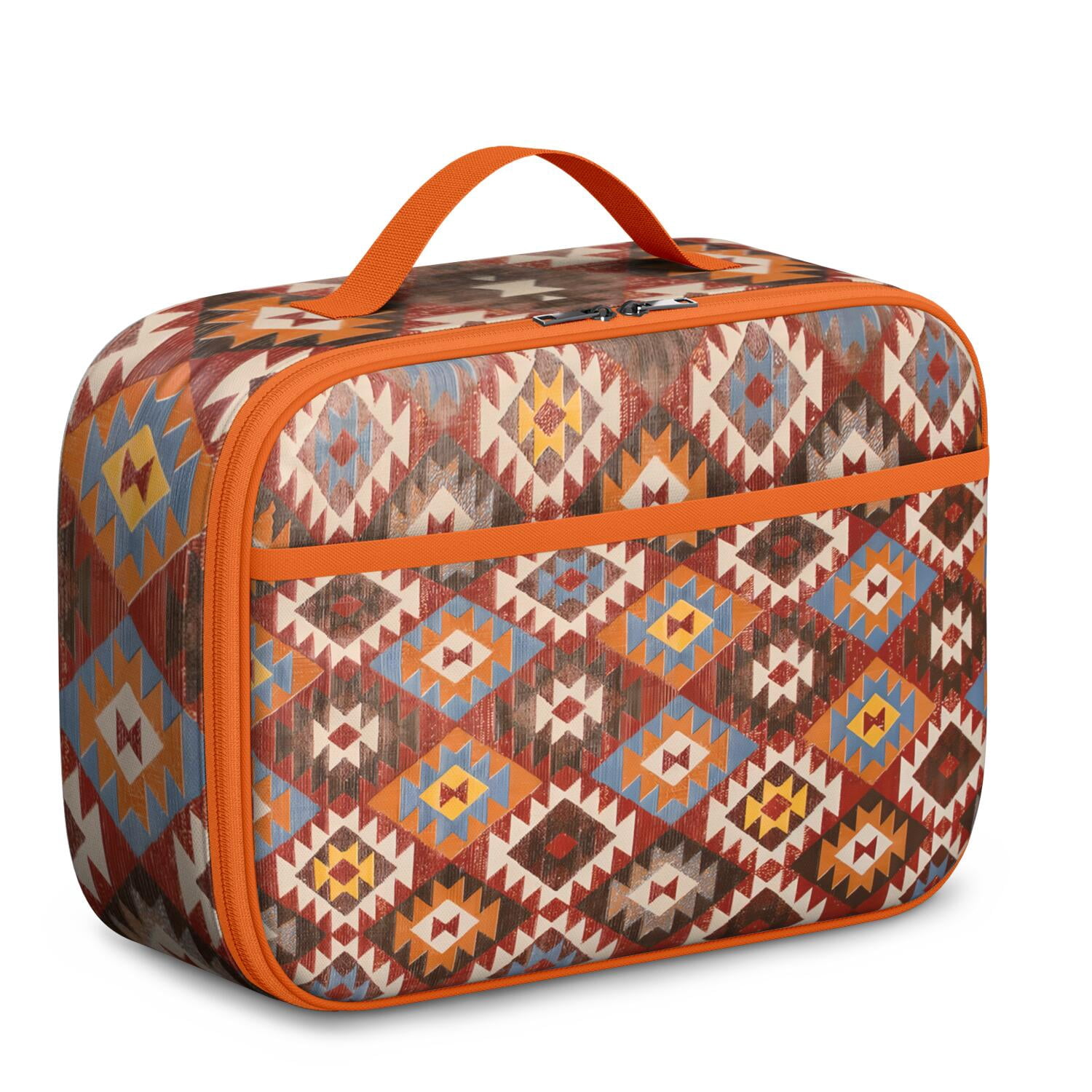 Antique Lovers Lunch Box for – Vintage Fashion Thermal Bag with Rustic ...