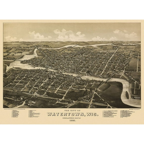 Wisconsin County Map