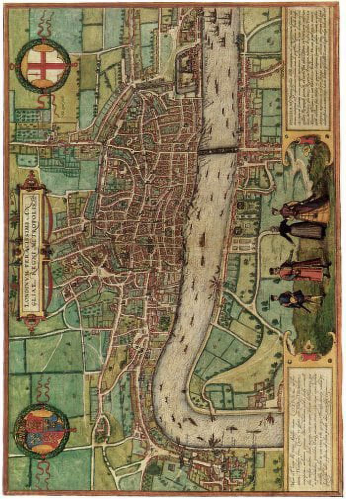 Antique Maps Poster #1 16in x 24in Poster Multi-Color Square Adults ...