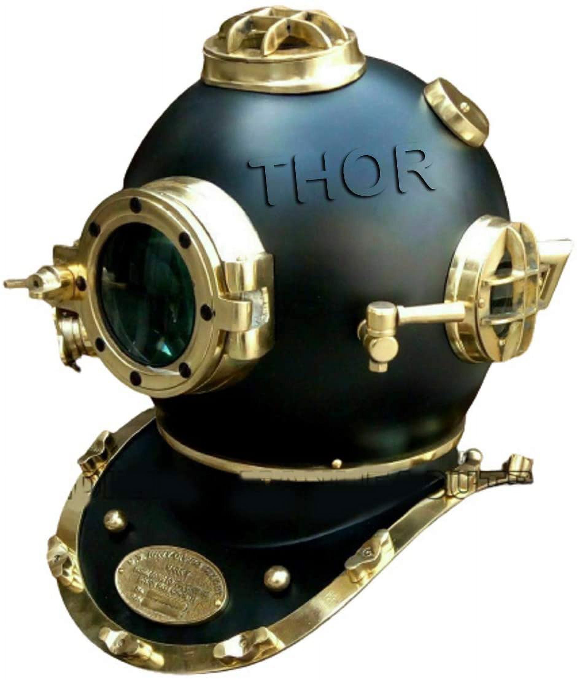 Antique Marine Scuba Diving Helmet Replica Mark V Us Navy Diving Helmet ...