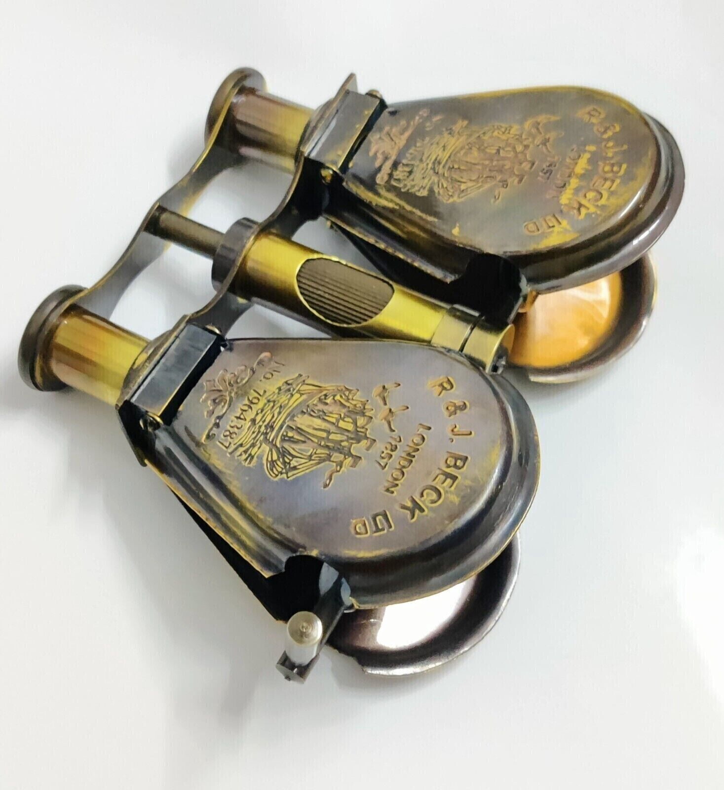 Antique Maritime Brass Monocular Binocular Vintage Nautical spyglass ...