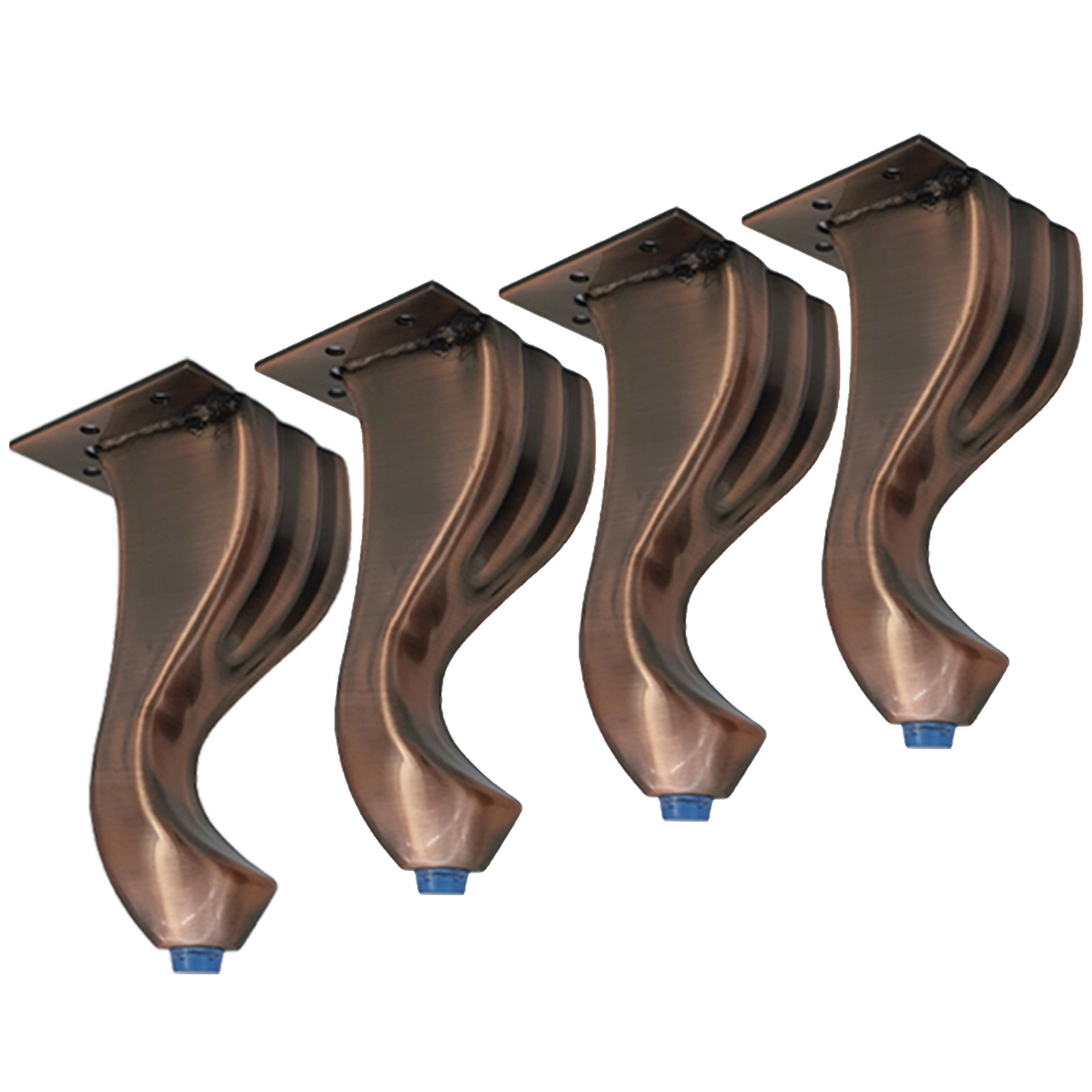 Antique Metal Furniture Legs, Set Of 4 European Style Heavy Duty ...