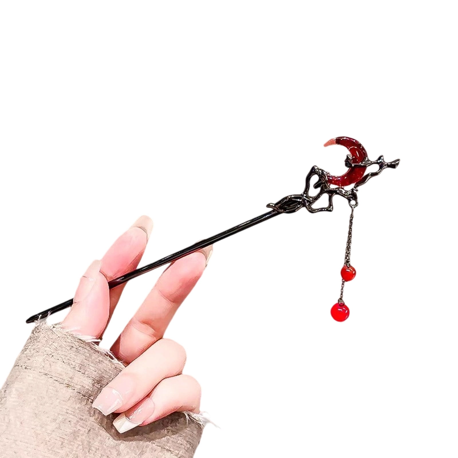 Antique Metals Hair For Women Elegant Tassels Hairpin Chopstick Shape ...