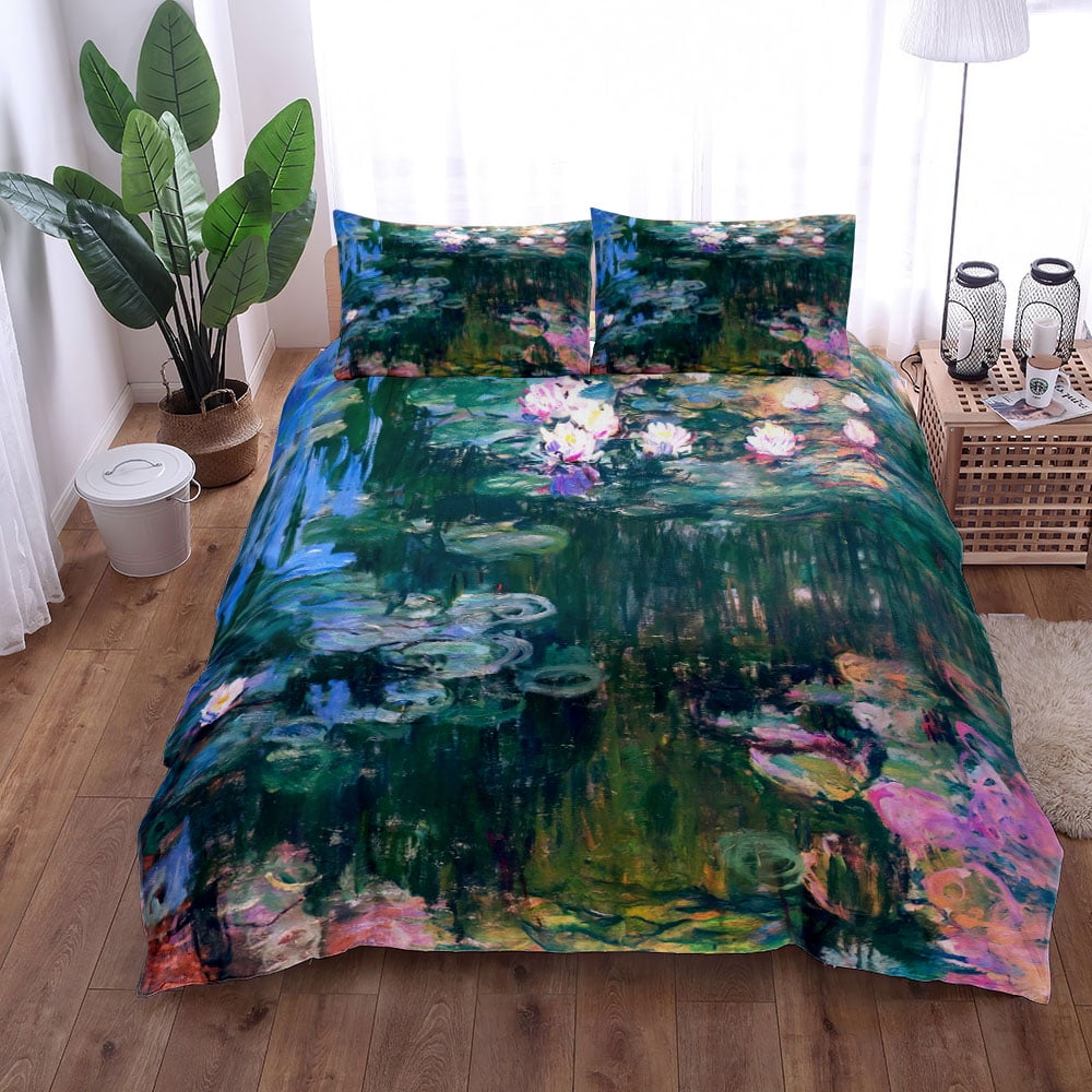 Antique Mt Flowers Duvet Cover Set King Double Twin Single Bed Linen ...