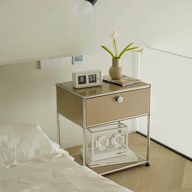 Antique Nightstand Room Modern Minimalist Storage Sofa Sideboard ...