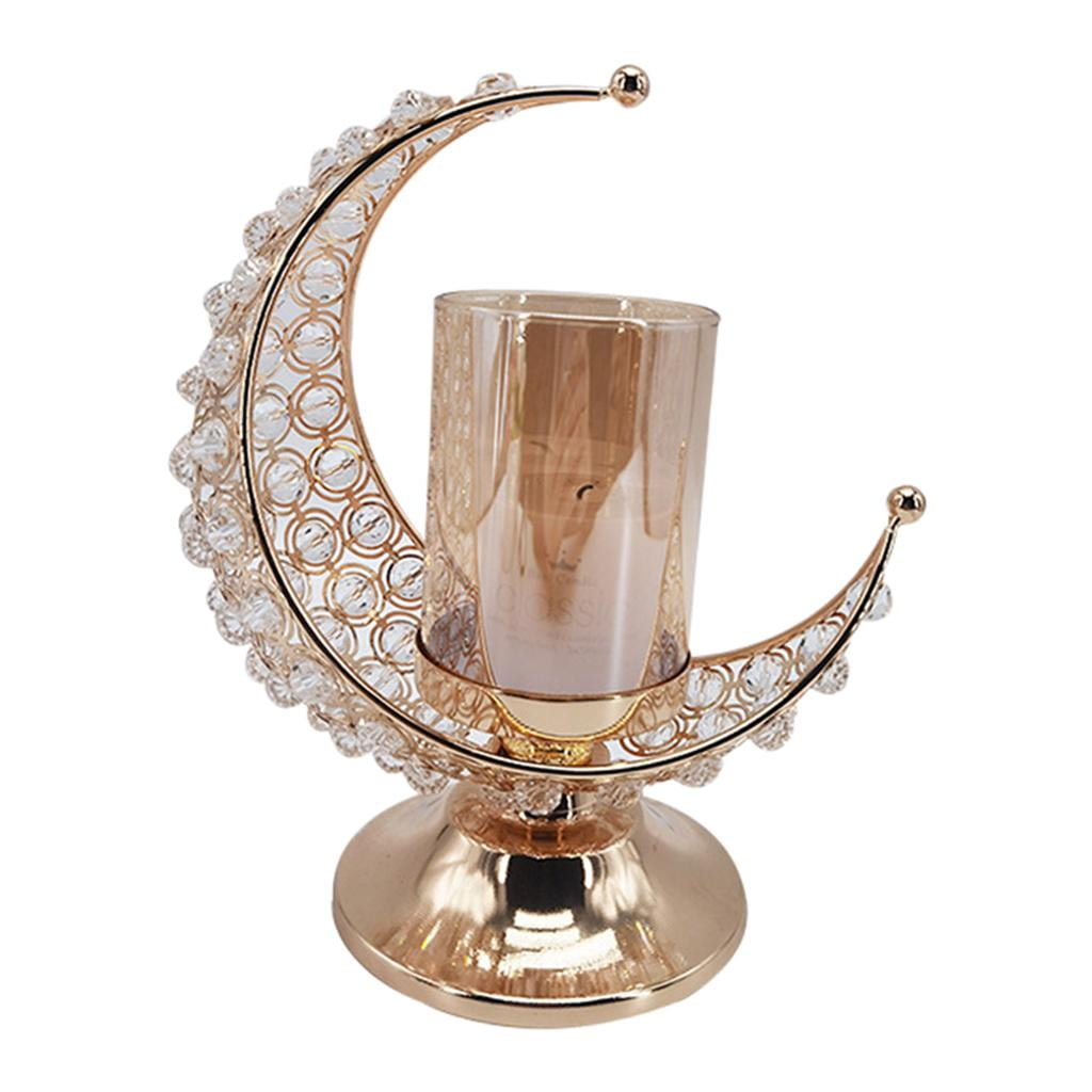 Antique Oriental Ramadan Metal Hanging Pendant Light Moon Shaped Lamp ...