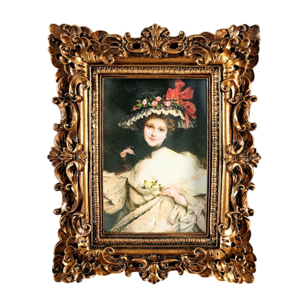 Antique Ornate Photo Frame Old Fashioned Picture Frame Vintage Picture ...