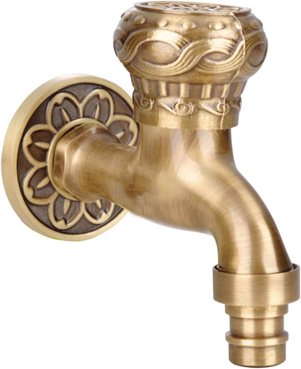 Antique Outdoor Water Faucet Washing Machine Faucet Garden Faucet 1/2 ...