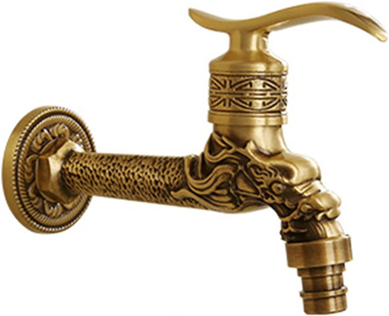 Antique Outdoor Water Faucet Washing Machine Faucet Garden Faucet 1/2 ...