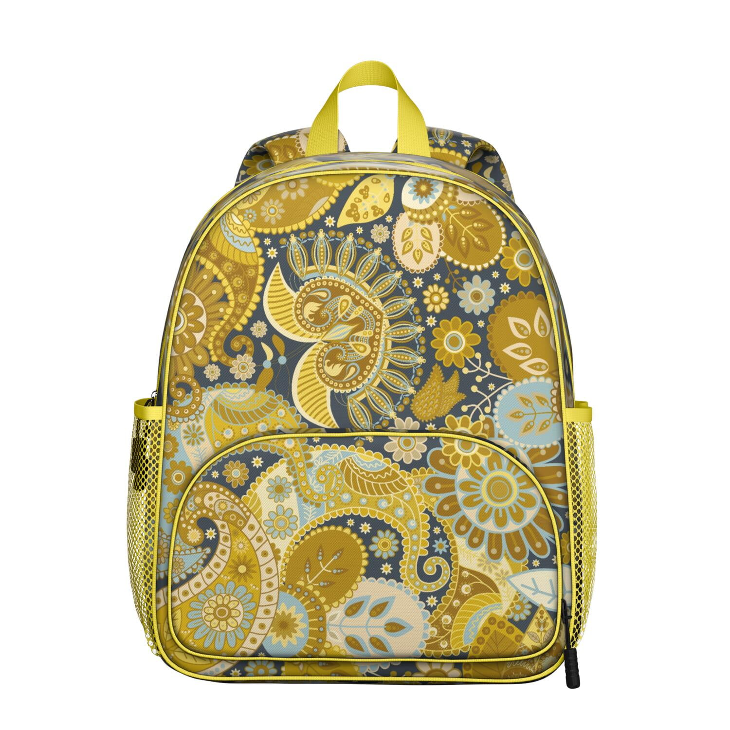 Antique Paisley Backpack - Waterproof Ergonomic School Bag with ...