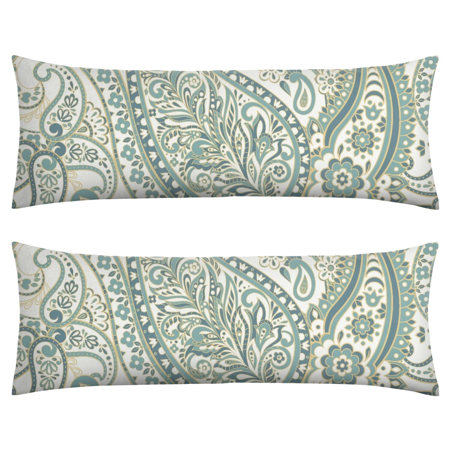 Antique Paisley Throw Pillow Case - Vintage Paisley Pattern with ...