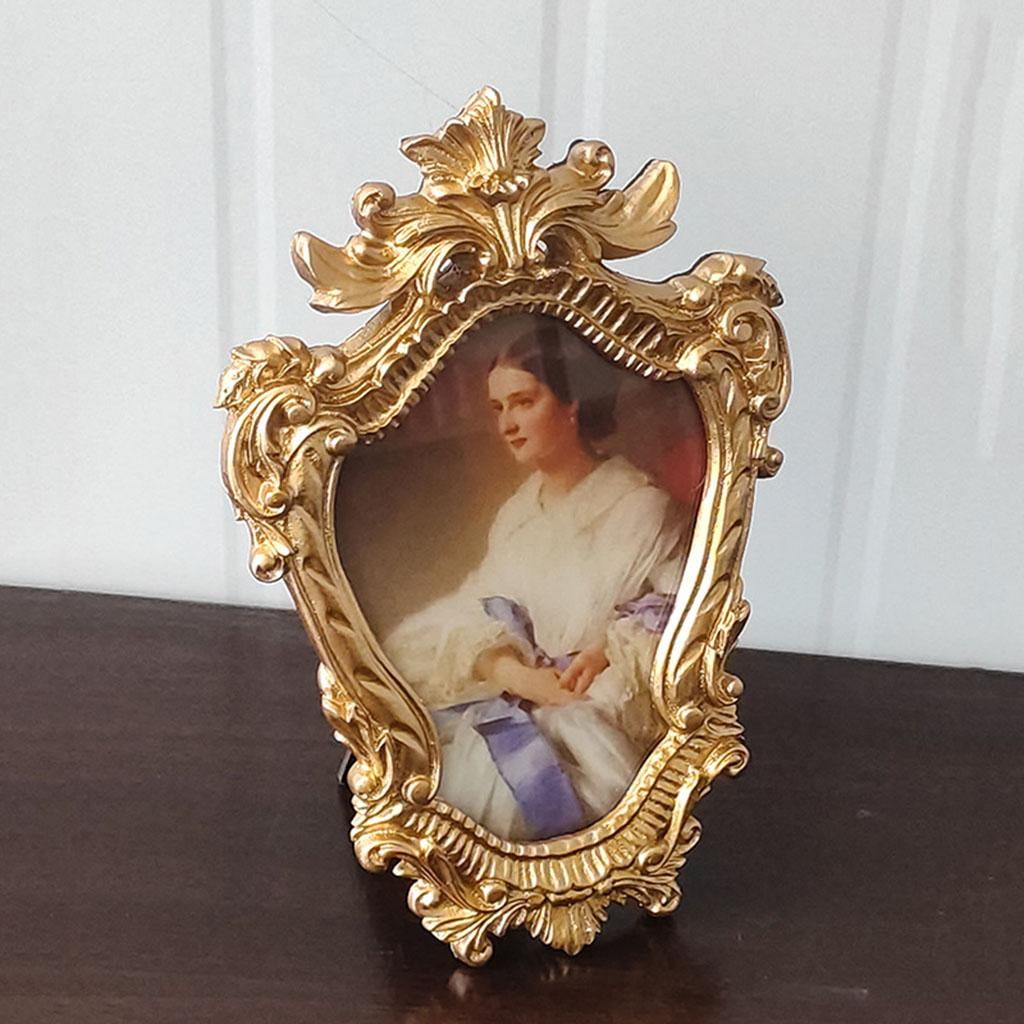 Antique Picture Frames,Vintage Style Photo Frame for Tabletop Display ...
