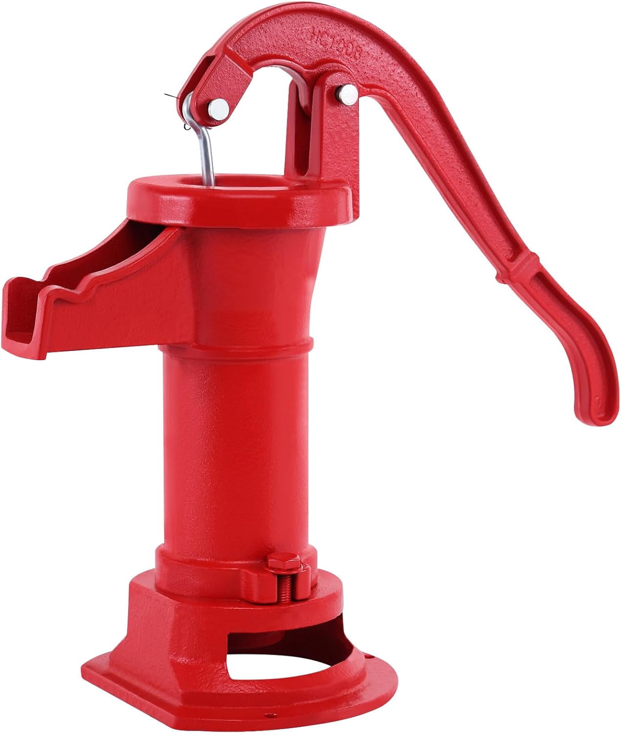 Antique Pitcher Hand Water Pump, Cast Iron Hand Well Pump 25ft Maximum ...