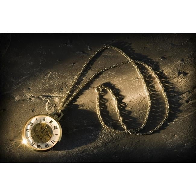 Antique Pocket Watch On Chain Poster Print - Walmart.com