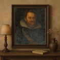 Antique Portrait Poster 16th Century Bearded Man Unframed Paper Print ...
