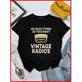 Antique Radio Vintage Radio Collector Audio Engineering Gift Unisex T ...