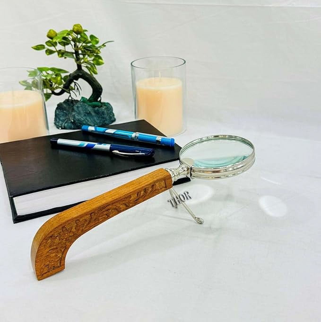 Antique Replica Handheld Detachable Butterfly Magnifier Glass Lens ...