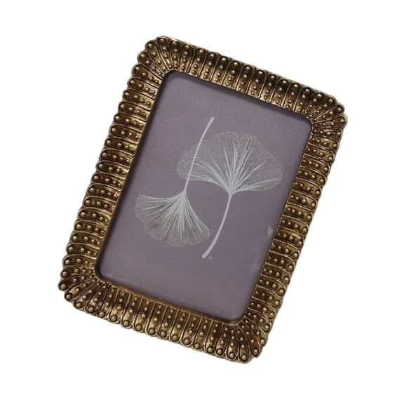 Antique Resins Photo Frame With Intricate Carvings Elegant Tabletop ...