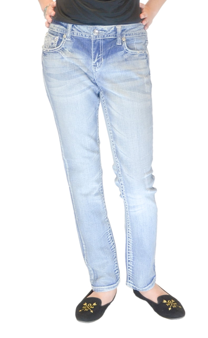 Antique Rivet Jeans - Sophia (34W x 31L) - Walmart.com