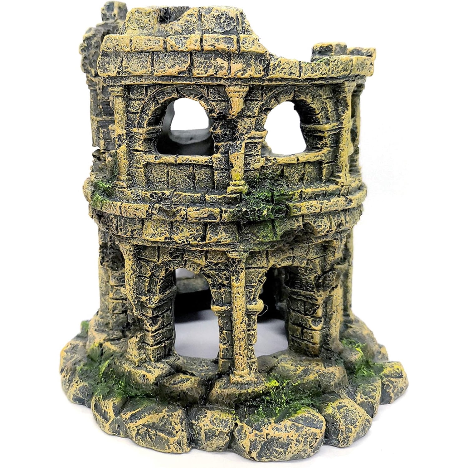 Antique Roman Column Ruins European Castle Aquarium Decorations Fish ...