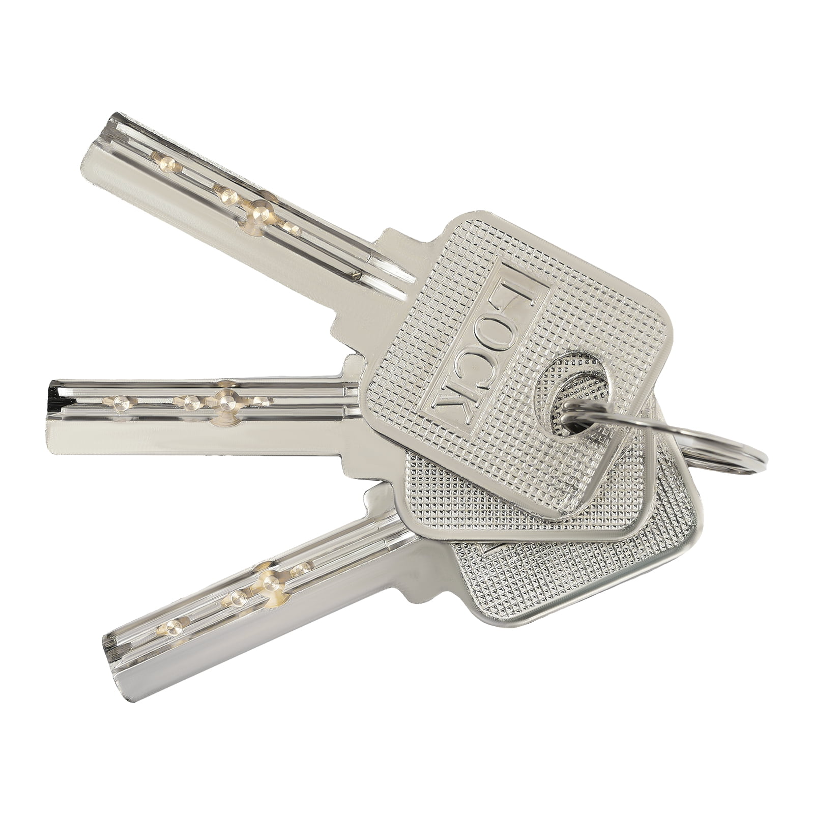 Antique Security Entry Lever Door Lock Set, Dual Knob Handle Lockset ...