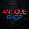 Antique Shop LED Neon Sign 23"L x 10"H #20083 - Walmart.com