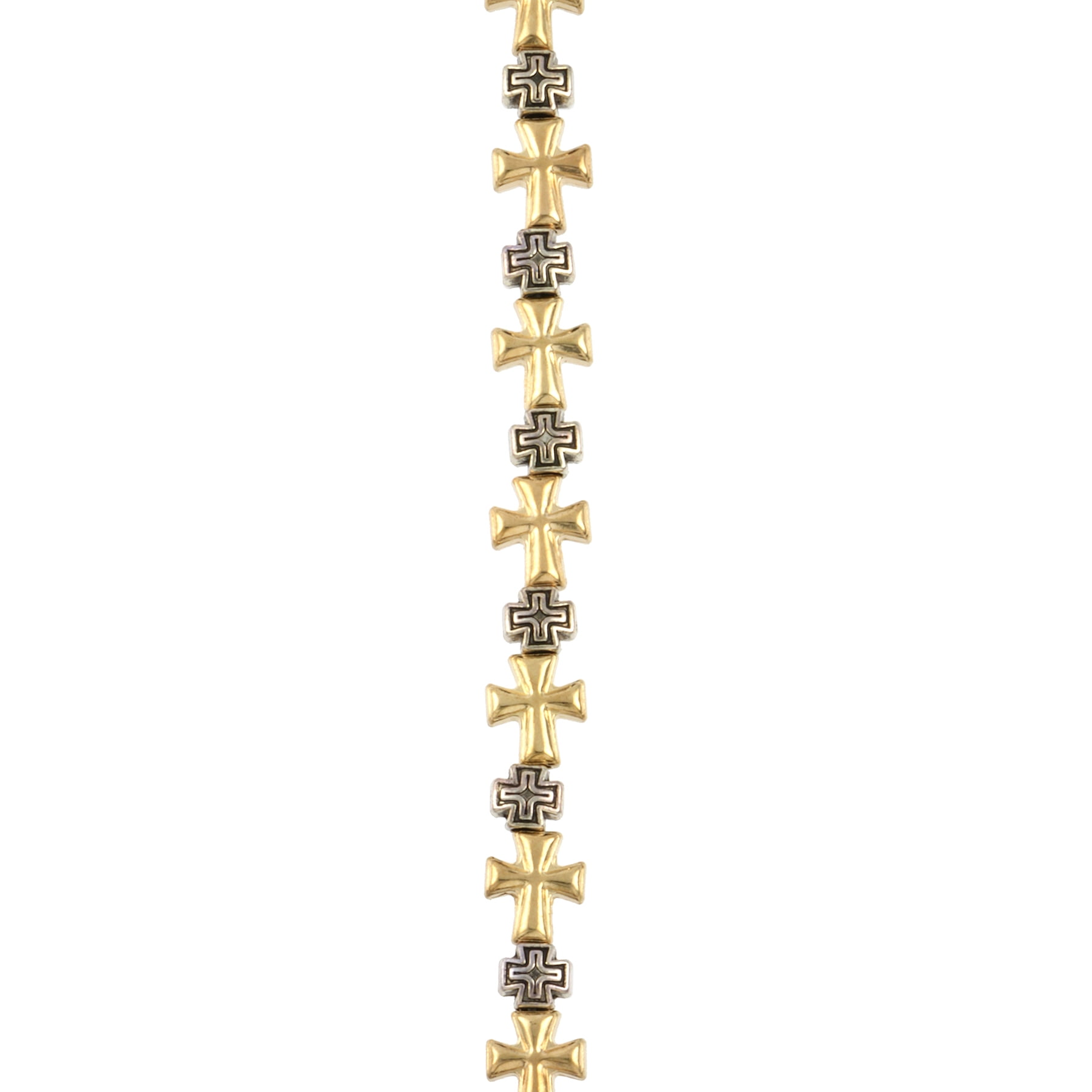 Antique Silver & Gold Metal Cross Mix Beads by Bead Landing - Walmart.com
