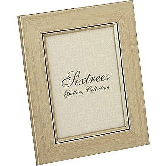 Antique Silver wood frame by Sixtrees - 4x6 - Walmart Business Supplies