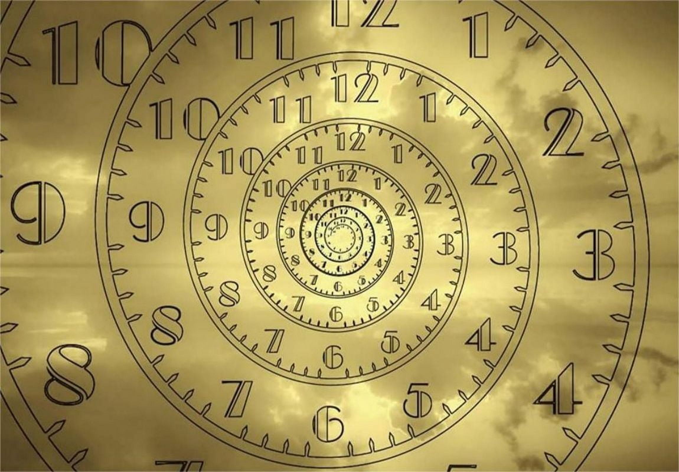 Antique Steampunk Backdrop Retro Metal Clocks Dials Gears Cogs ...