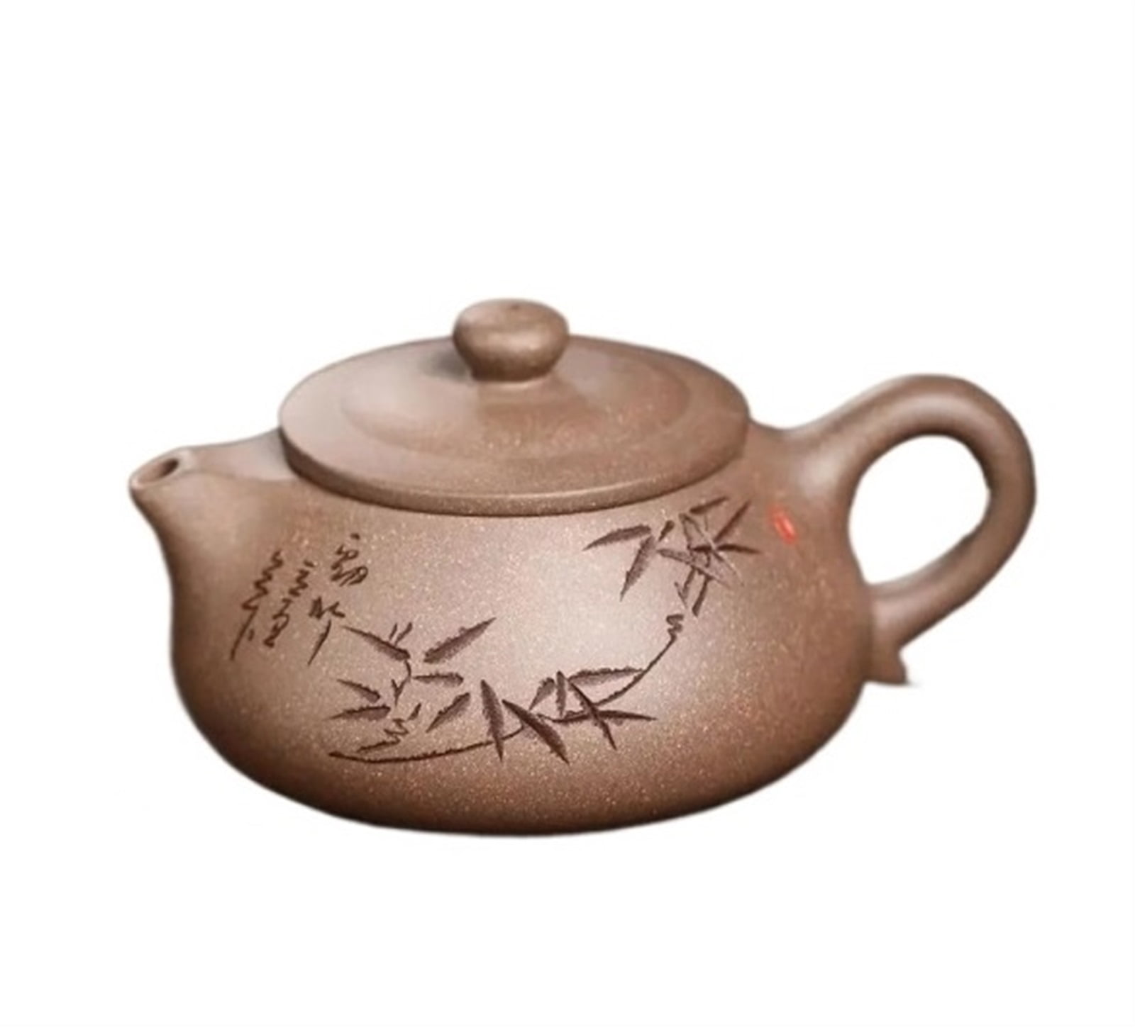 Antique Stone Scoop Filter Teapot Zisha Tea Infuser Yixing Purple Clay ...