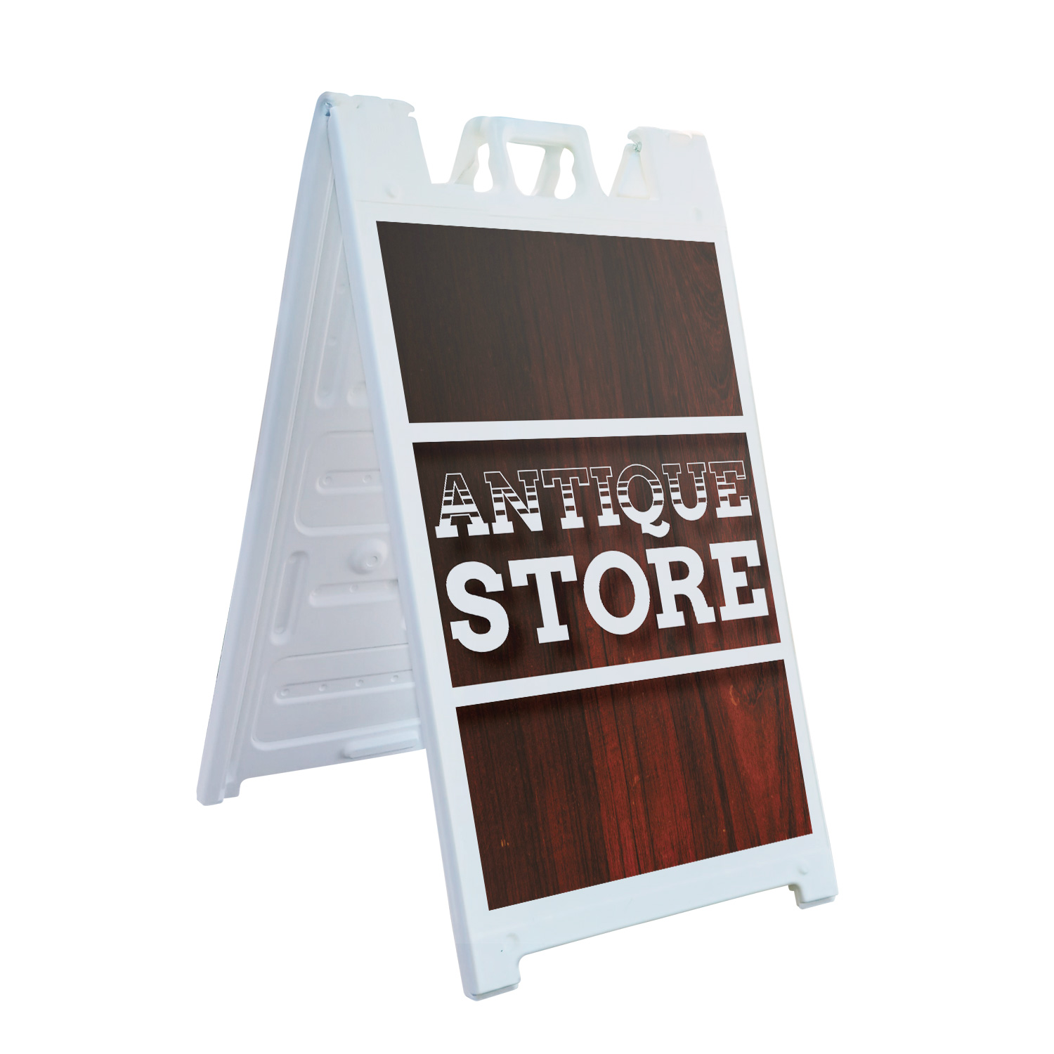 Antique Store 24" x 36" Double Sided A-Frame Sidewalk Sign Includes 2 ...