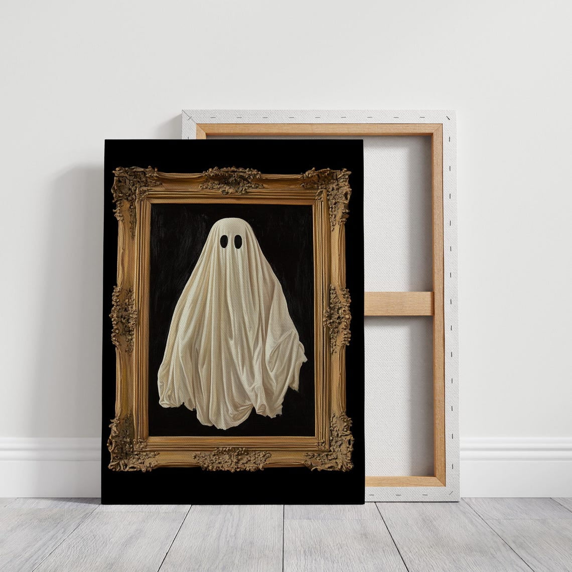Antique-Style Ghost Portrait Wall Art – Spooky Decor – Haunted Vintage ...