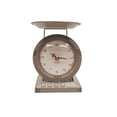 Antique Style Kitchen Food Scale Countertop Island Vintage Clock Rustic ...