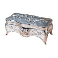 Antique Styles Floral Alloy Jewelry Storage Box With Multiple ...