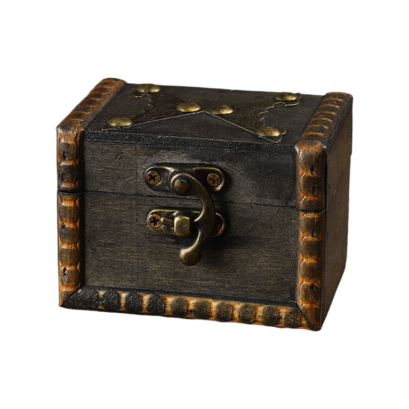 Antique Styles Locking Storage Box With Secure Combination Locking ...