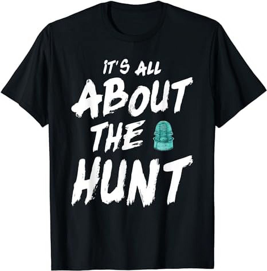 Antique Telegraph Vintage Glass Insulators Collector T-Shirt - Walmart.com