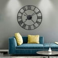 Antique Tower 24 inch Large Roman Numeral Wall Clock - Walmart.com