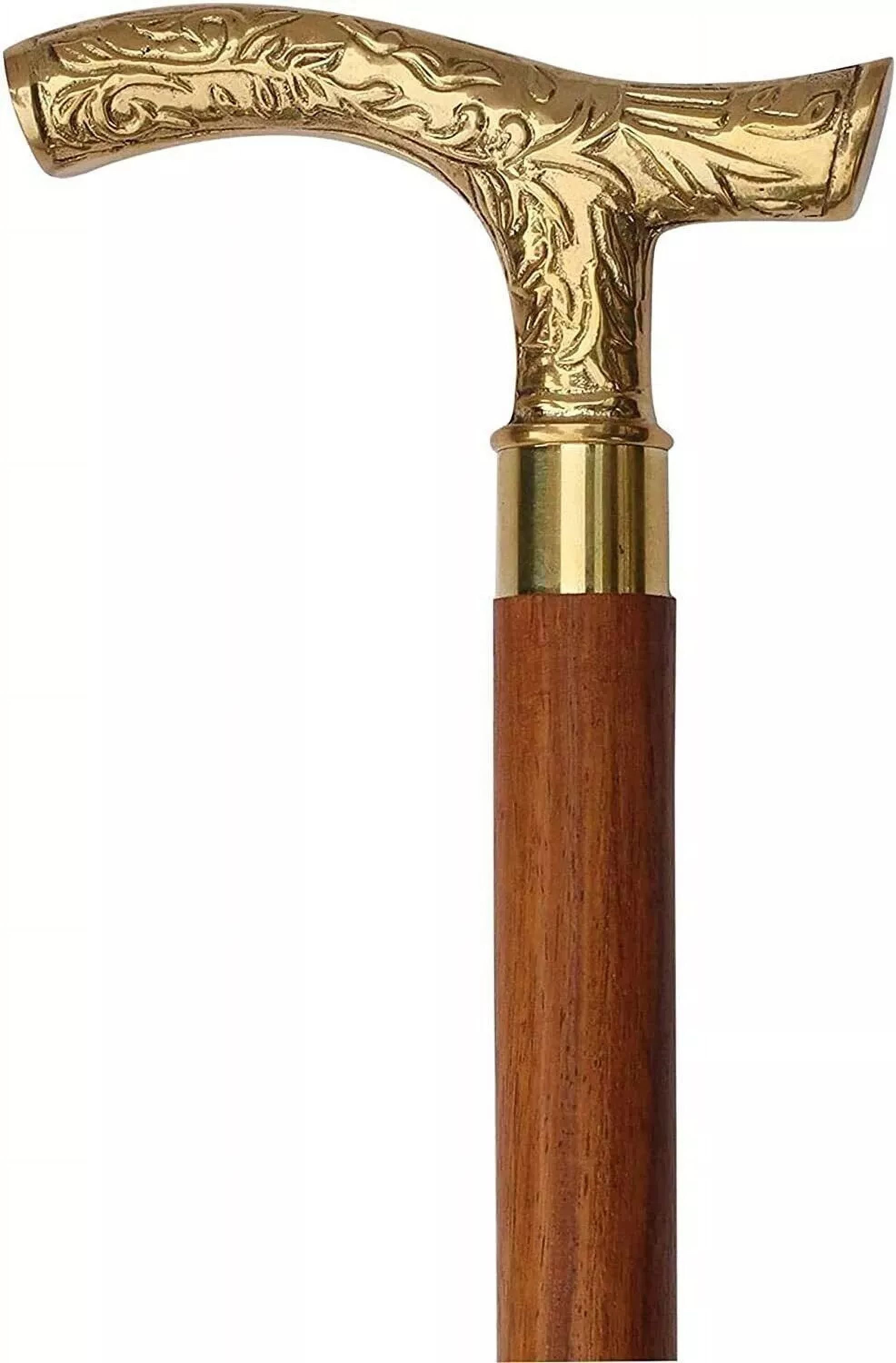Antique Vintage Derby Handle stick Collectible wood walking stick cane ...
