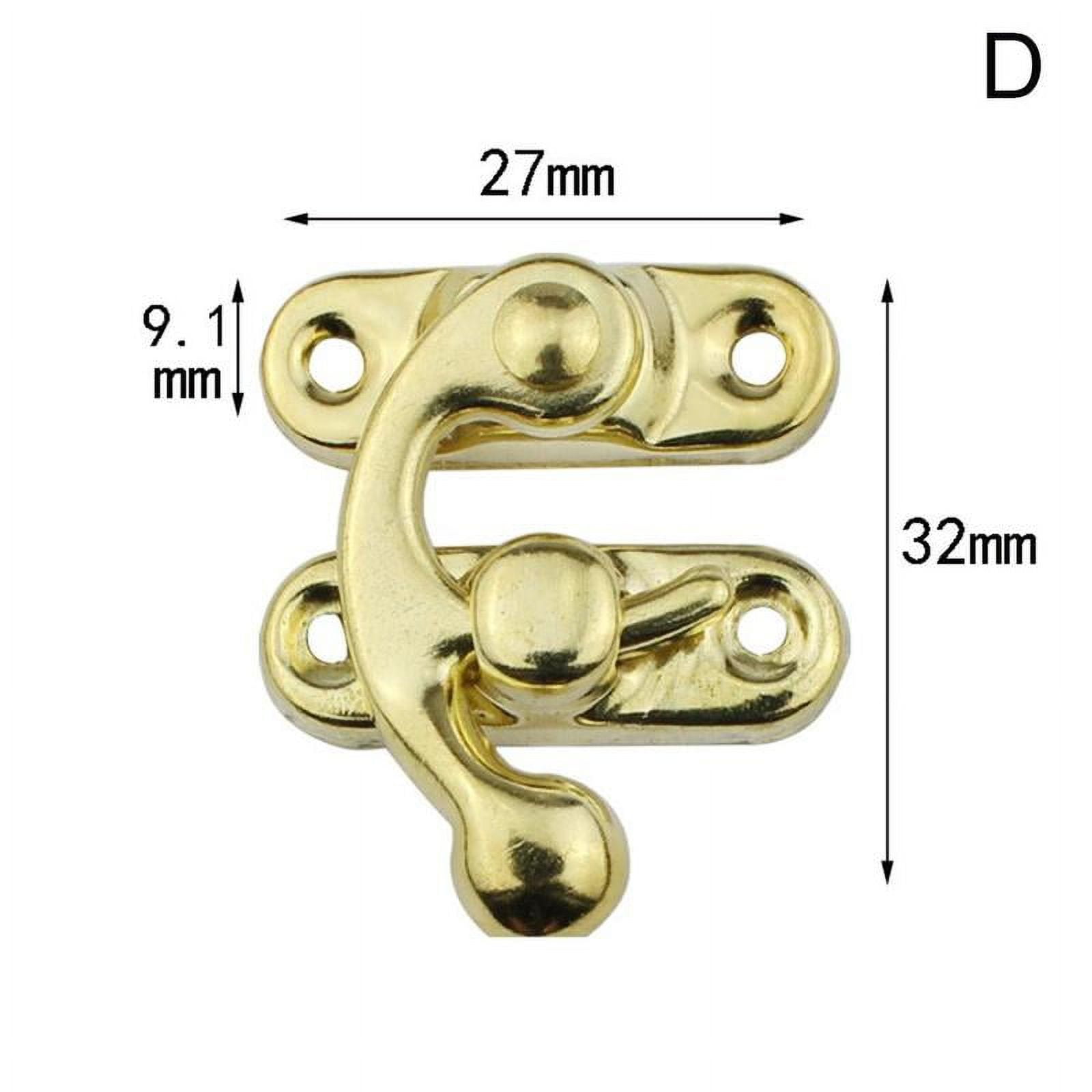 Antique Vintage Latch Catch Jewellery Box Hasps Pad Home DIY Chest Lock ...